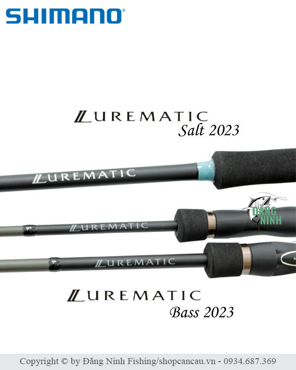 Cần lure Shimano LureMatic - 2023